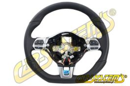 Multifunction Sports Steering Wheel with DSG - VW R-Line - Black stitch ...