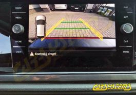 VW ARTEON FACELIFT - Rear HIGH LINE Camera KIT with Guidance Lines ...