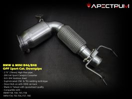 BMW 1 F52 F40 2 F45 F46 Mini F5x F60 Cooper S JCW GPF Stainless Steel ...