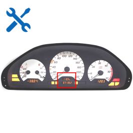 Mercedes C E CLK SLK Central LCD Instrument Cluster Display Repair ...