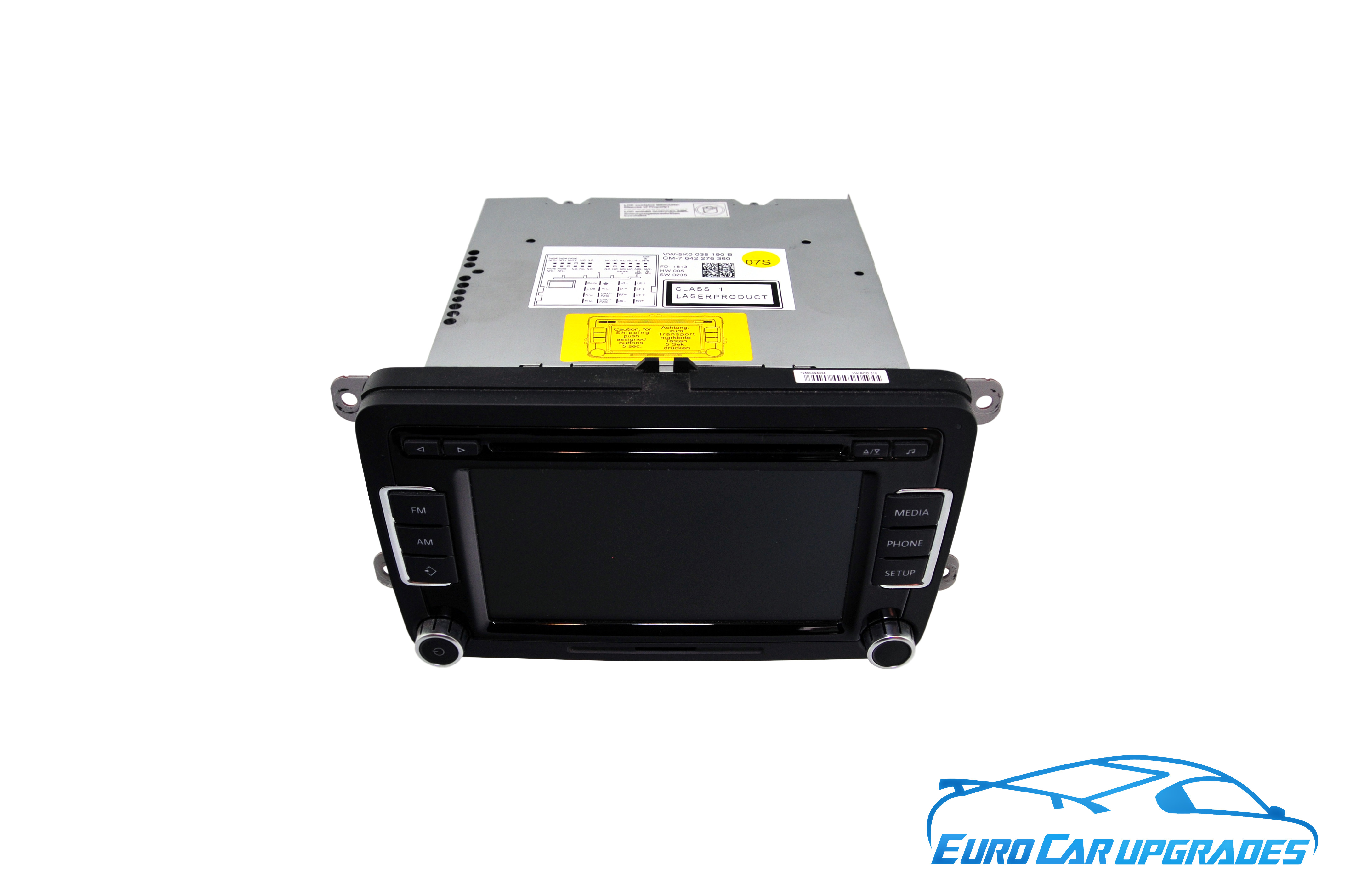 Genuine VW RCD 510 6 CDs Head Unit Stereo - Euro Car Electronics store